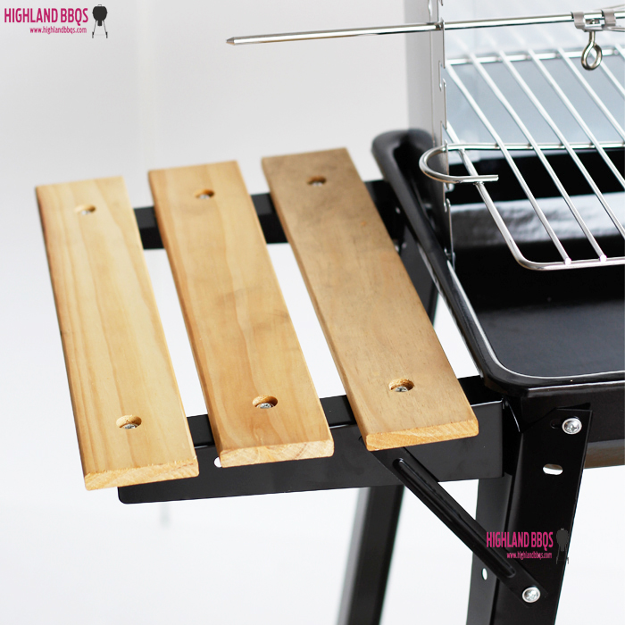 Square Charcoal Grill | HIGHLAND BARBECUES