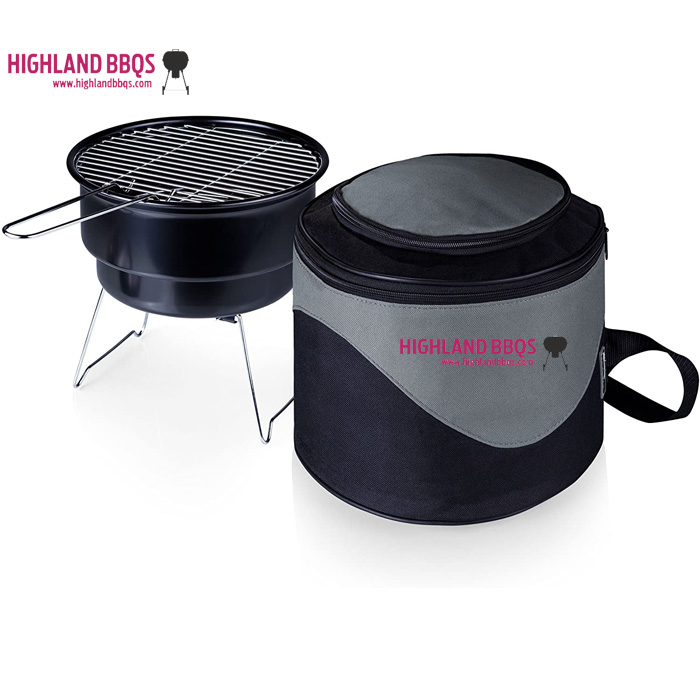 BBQ Bucket Grill with Cooler Carry Bag | HIGHLAND BARBECUES
