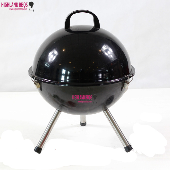 Football Shaped Charcoal Grill | HIGHLAND BARBECUES