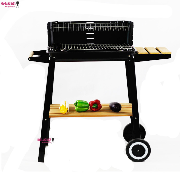 Square Charcoal Grill | HIGHLAND BARBECUES