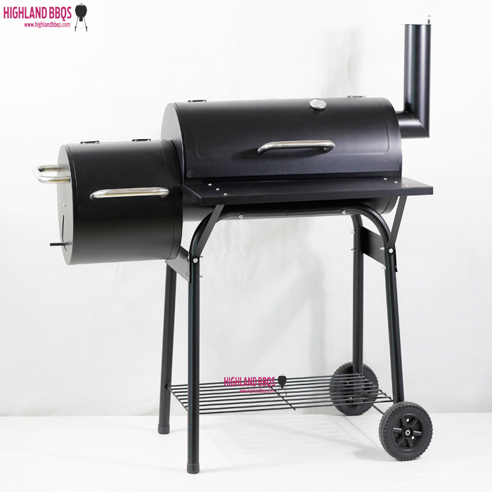 Double Barrel grill BBQ Smoker | HIGHLAND BARBECUES