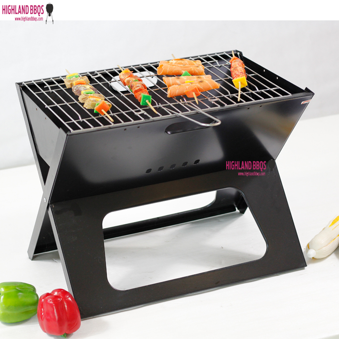 X Shaped Charcoal grill | HIGHLAND BARBECUES