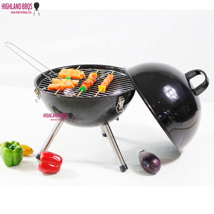 Football Shaped Charcoal Grill | HIGHLAND BARBECUES