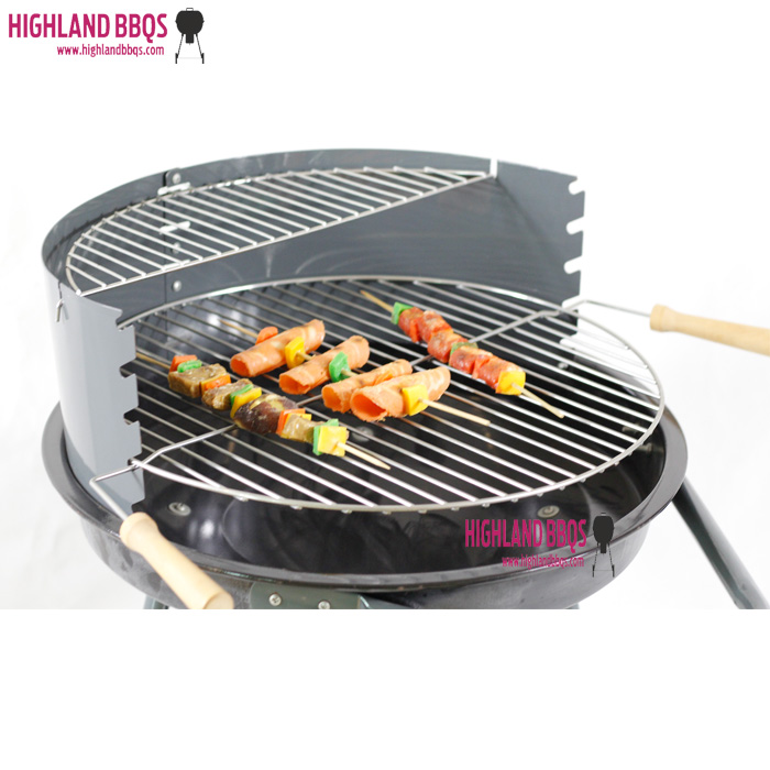 Round Charcoal Grill | HIGHLAND BARBECUES