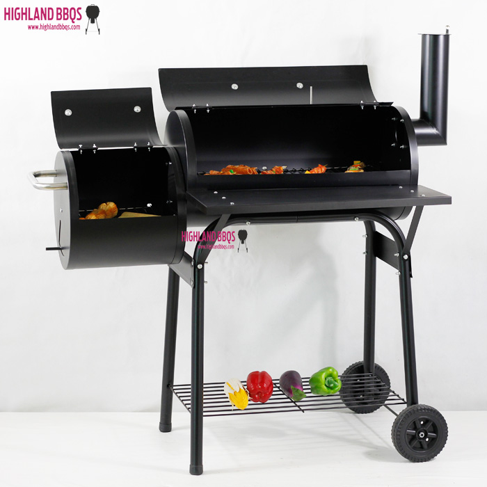 Double Barrel grill BBQ Smoker | HIGHLAND BARBECUES
