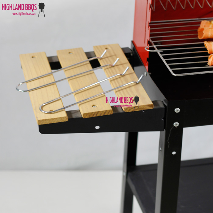 Rectangle Charcoal Grill | HIGHLAND BARBECUES