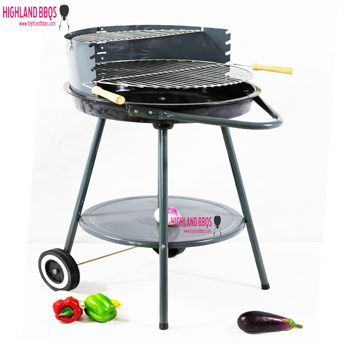 Round Charcoal Grill | HIGHLAND BARBECUES