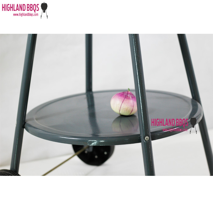 Round Charcoal Grill | HIGHLAND BARBECUES