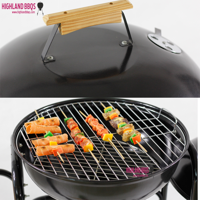 18inch Apple Car Grill | HIGHLAND BARBECUES