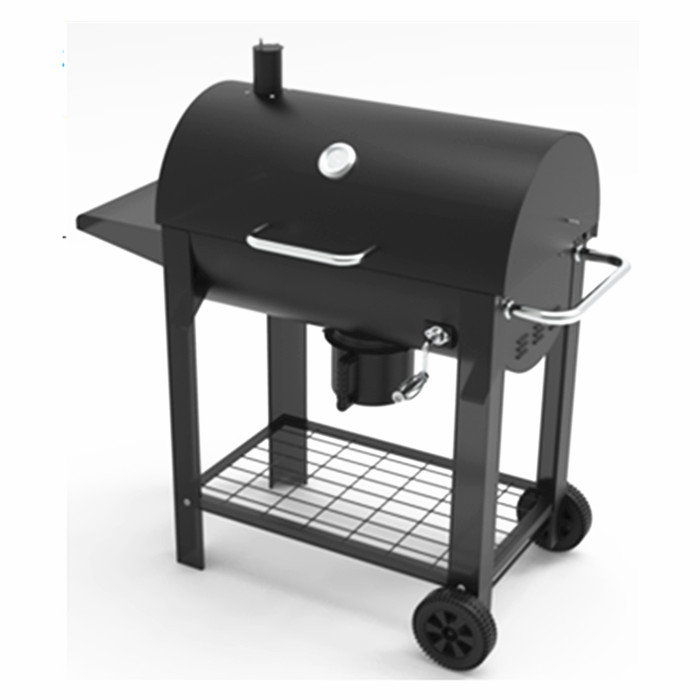 Oil Drum BBQ Grill Barrel Charcoal Barbecue Grill BBQ Smoker | HIGHLAND ...
